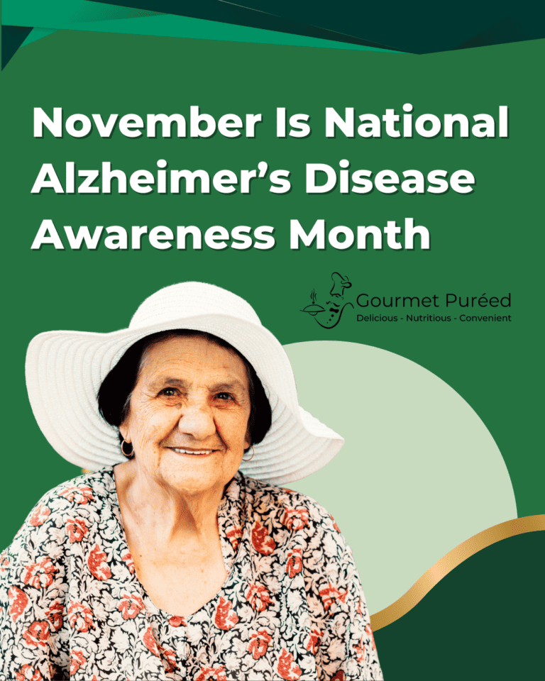 NOVEMBER IS NATIONAL ALZHEIMER’S DISEASE AWARENESS MONTH - Gourmet ...